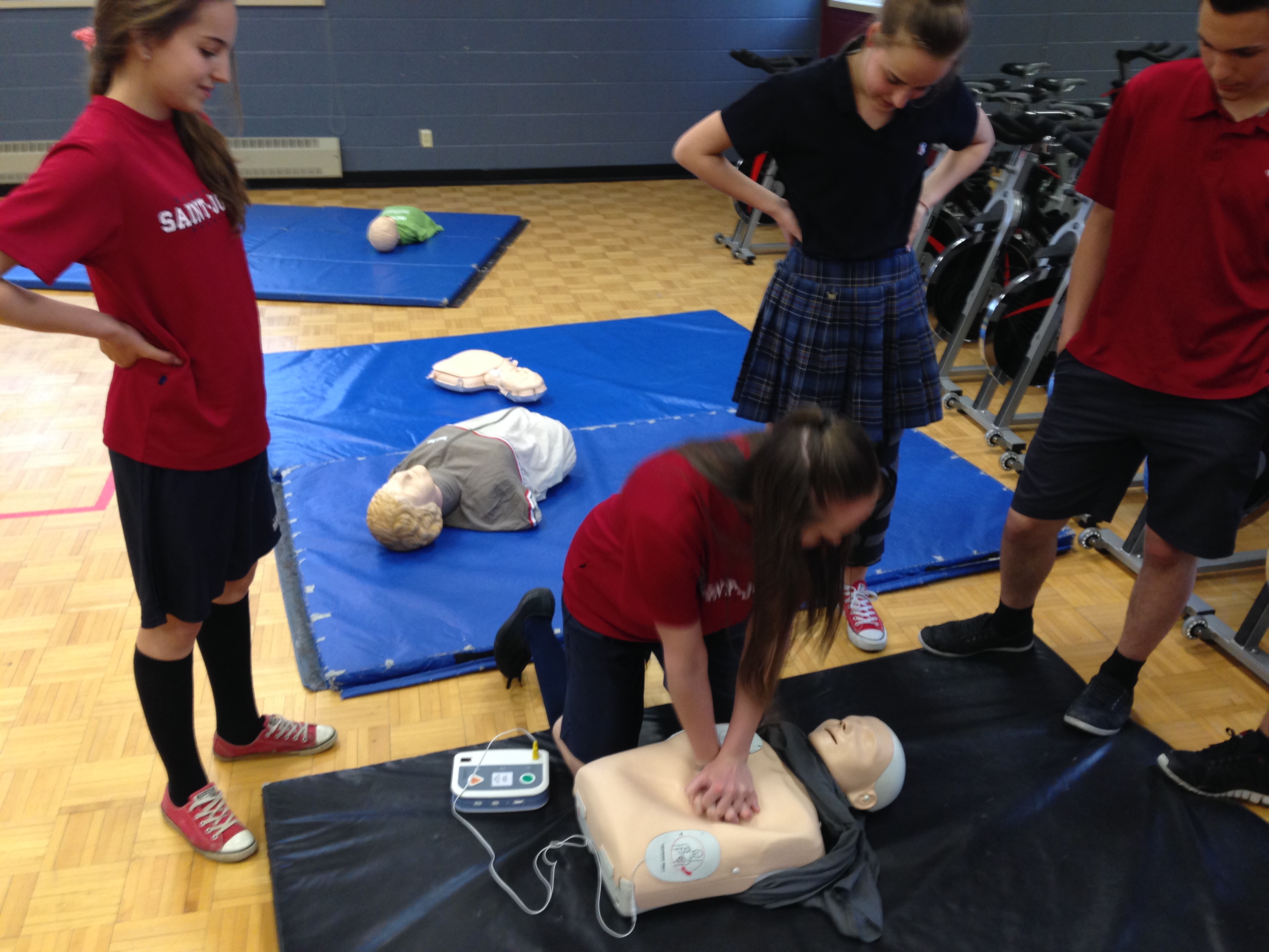 Formation RCR - École secondaire Saint-Joseph