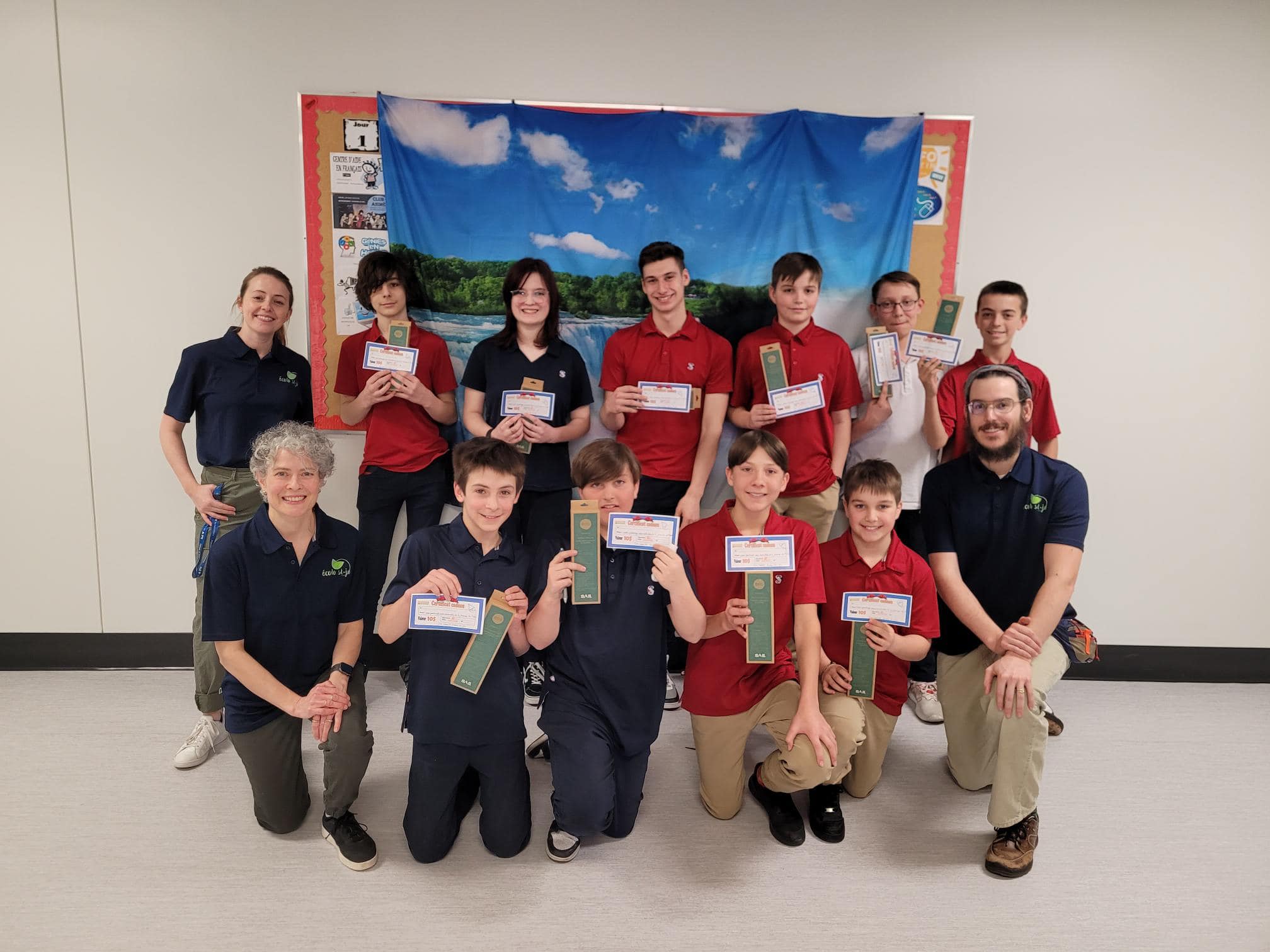 Journée mondiale de l'eau - École secondaire Saint-Joseph