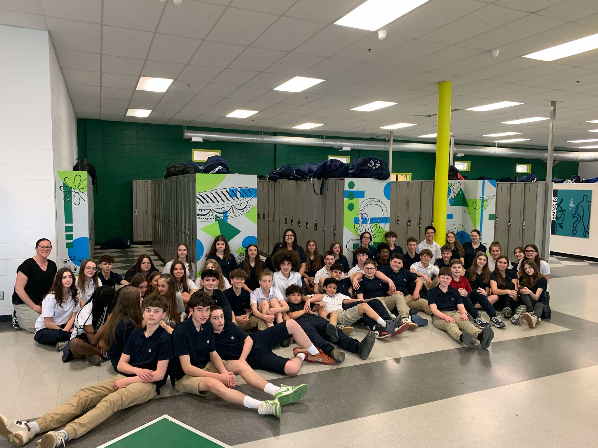 Création de murales - École secondaire Saint-Joseph